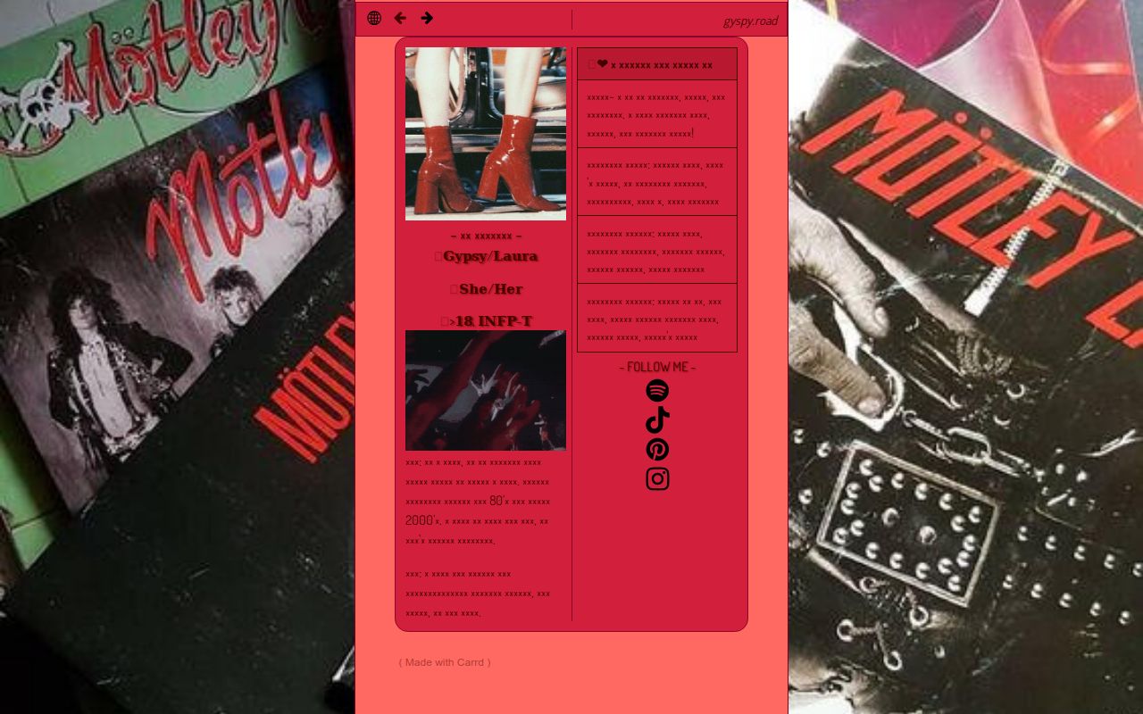 ℒ𝒶𝓊𝓇𝒶'𝓈 𝒸𝒶𝓇𝓇𝒹